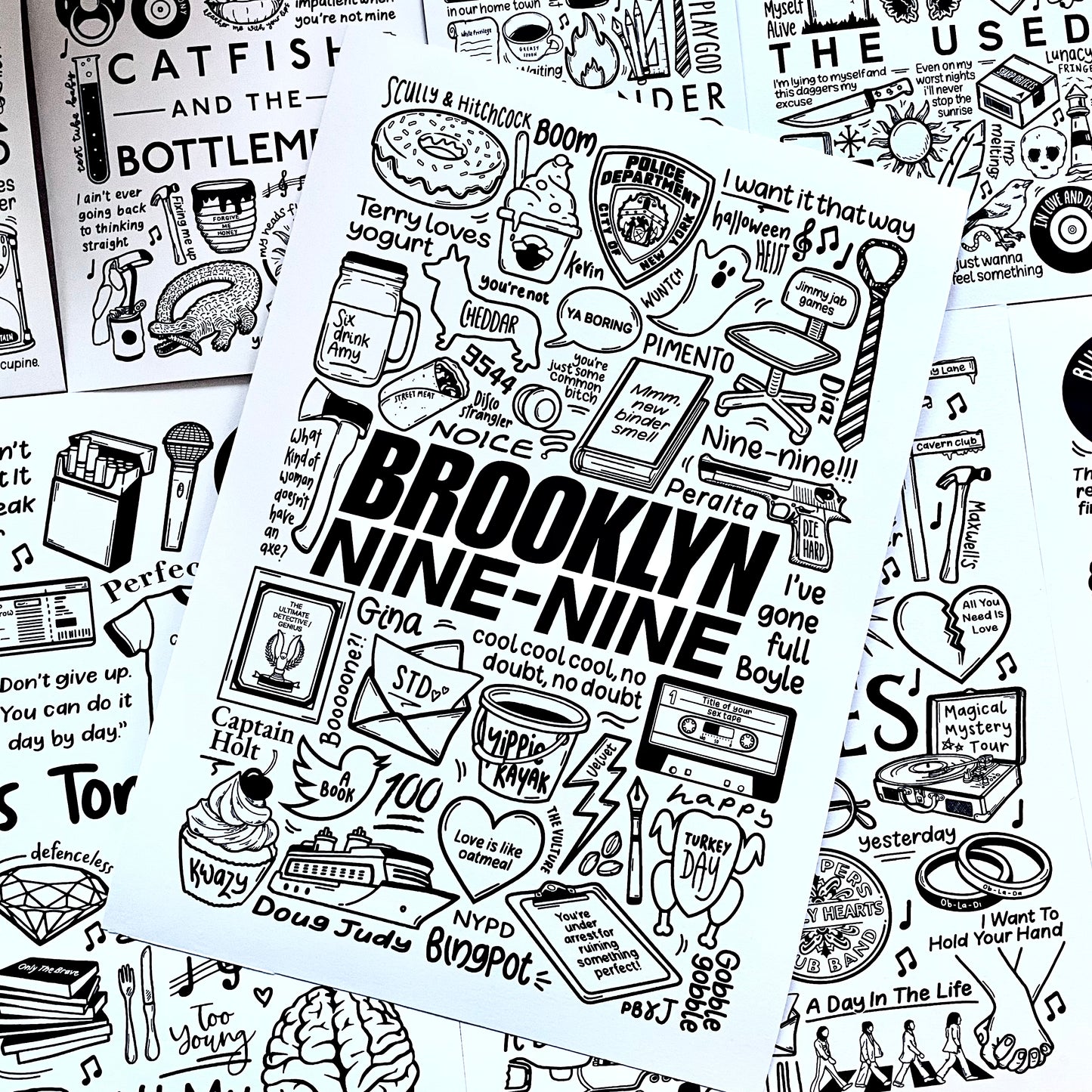 Brooklyn 99 print – DestinyMayDesign